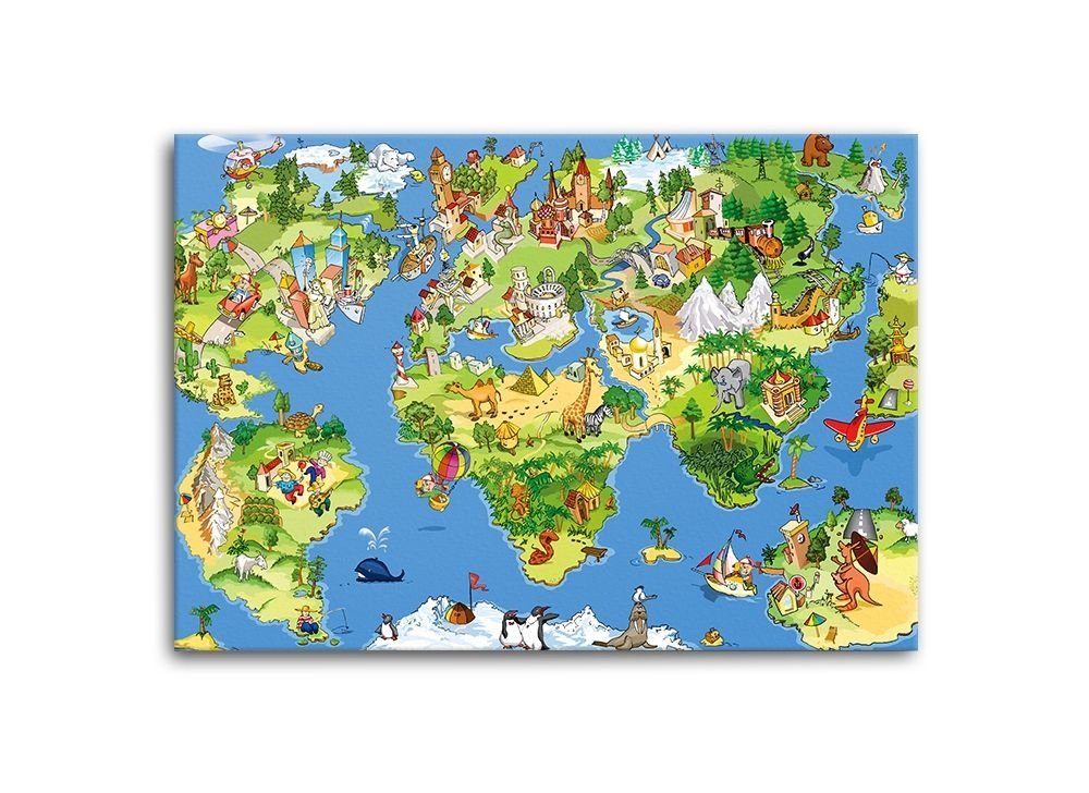 Great and Funny World Map