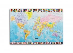 Modern Political World Map