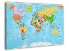 Modern Political World Map